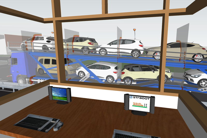 HCAM - Measure vehicle height - STRADOT