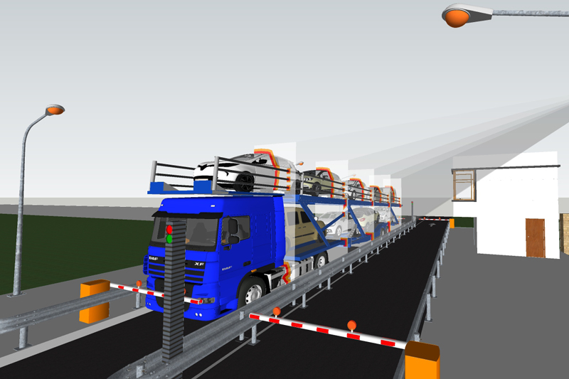 HCAM - Measure vehicle height - STRADOT