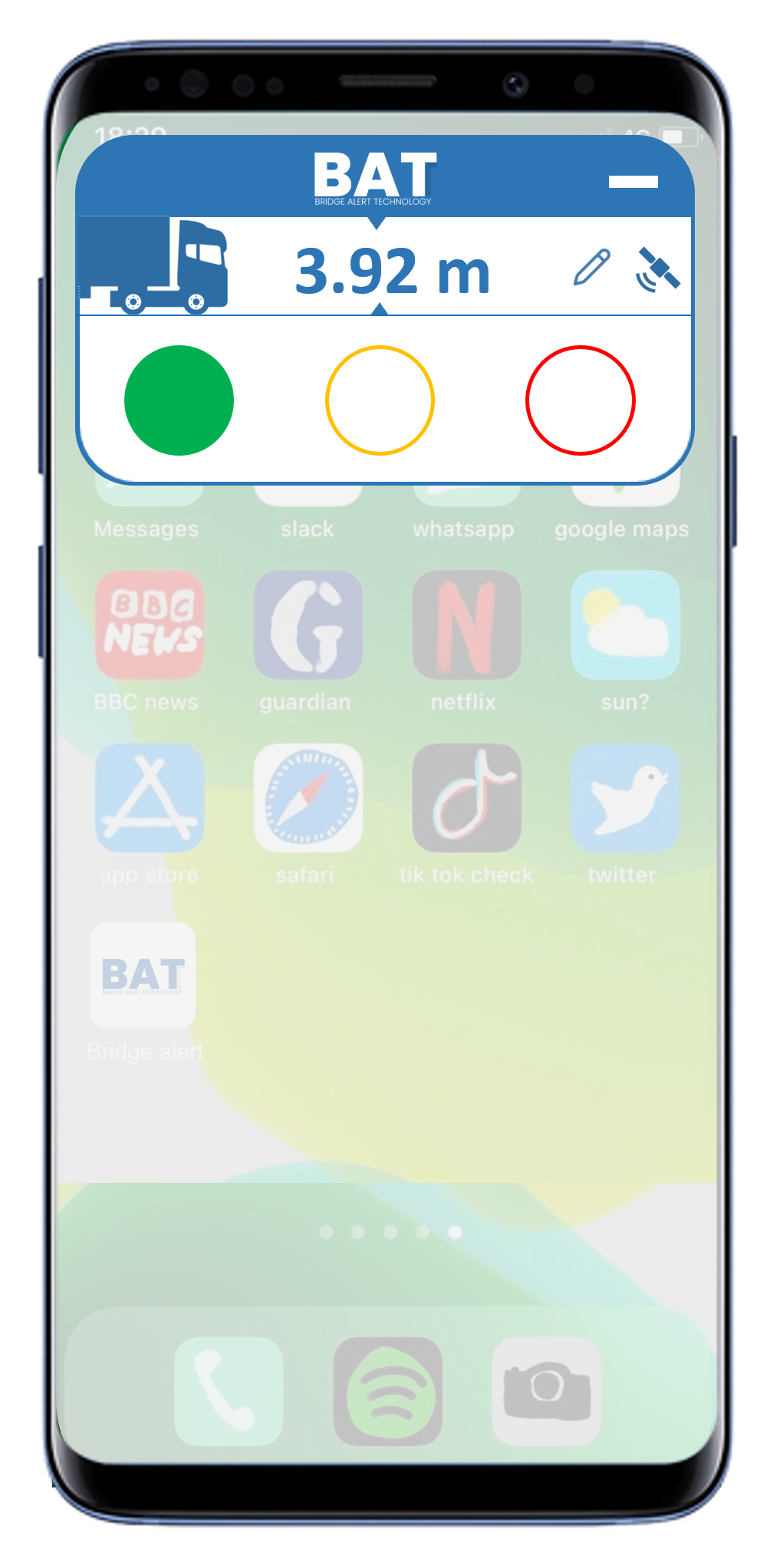 Bridge Alert Technology - Mobile App - STRADOT